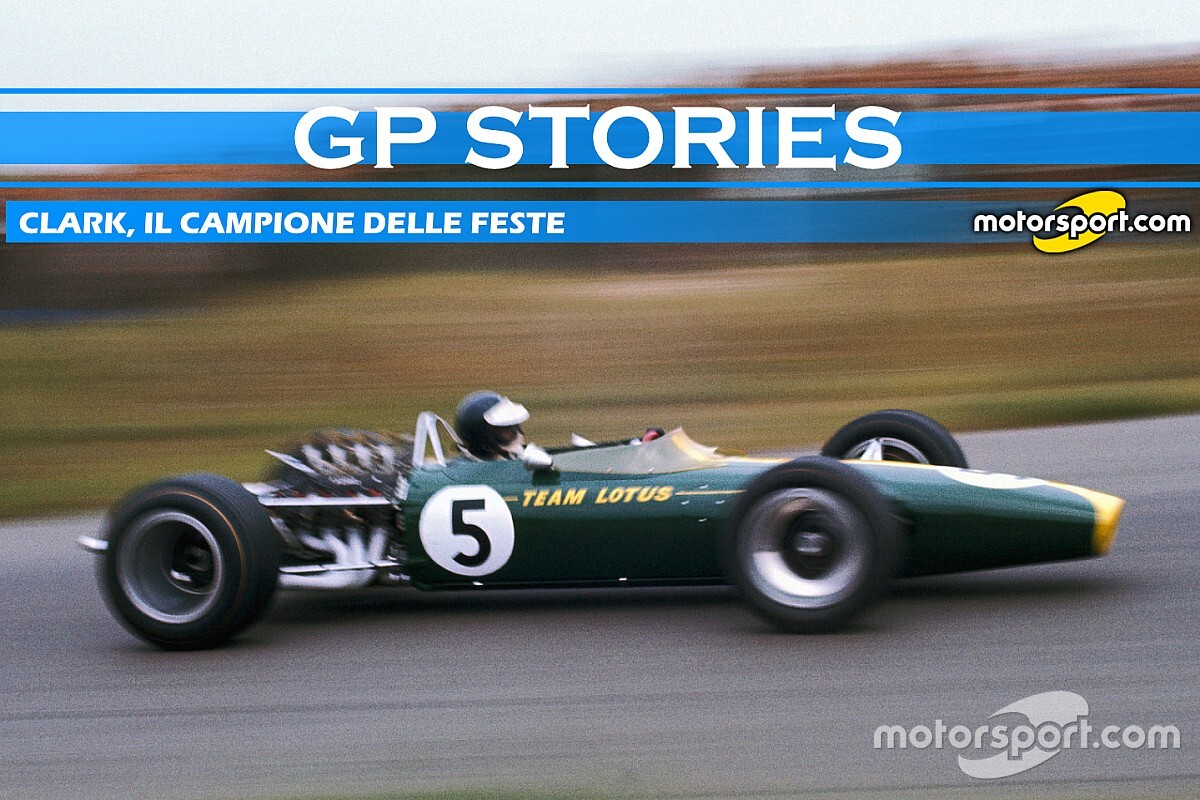 Jim Clark, il vincitore nelle Feste di Natale