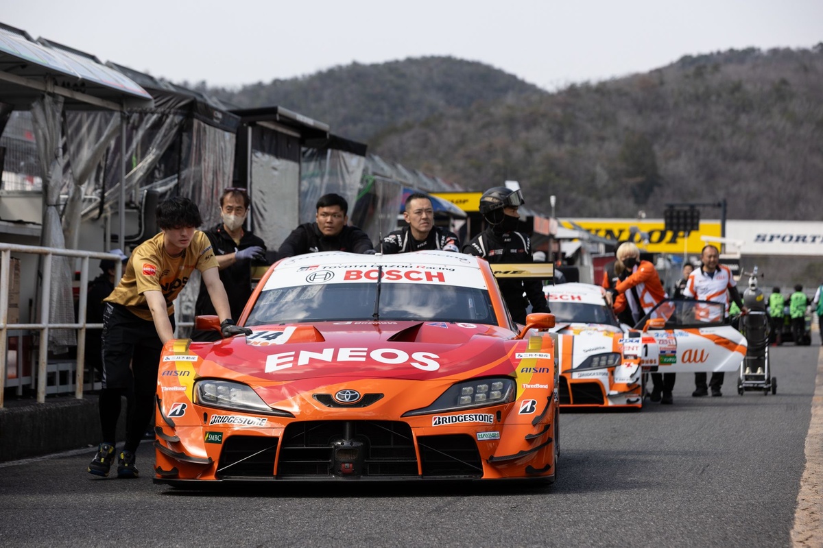 14号車ENEOSがレコード更新PP！ GT300は初音ミクAMGが久々ポール｜スーパーGT開幕戦岡山：公式予選結果