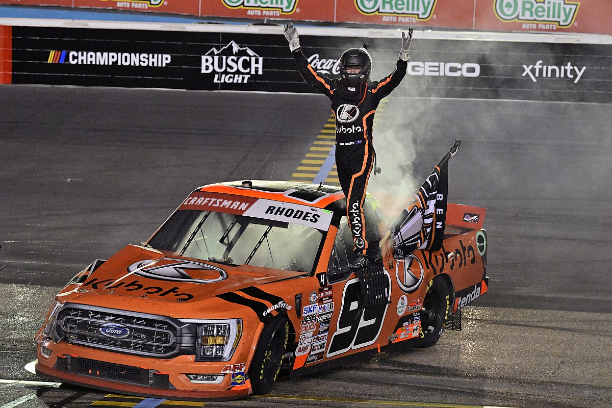 With two NASCAR Truck titles, Ben Rhodes "ready to win more"