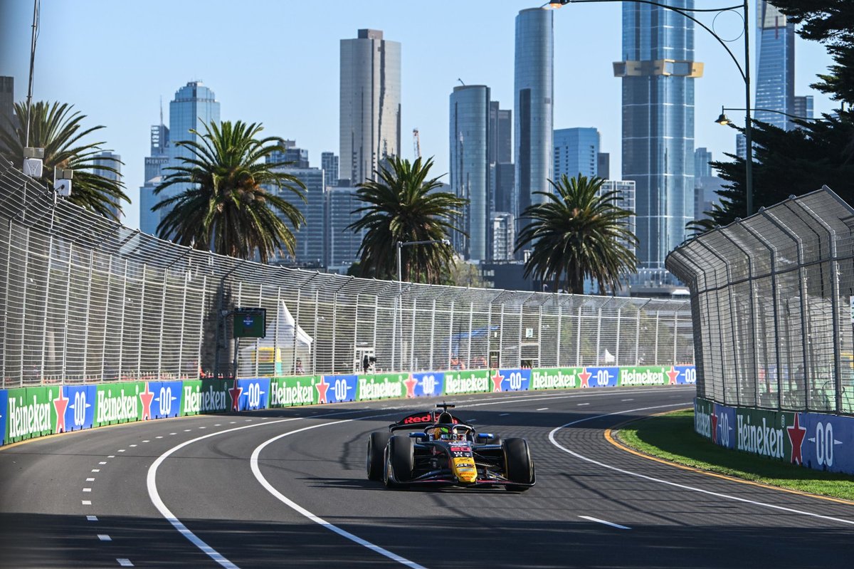 F2: Colapinto remonta a la 5° en la sprint en Australia