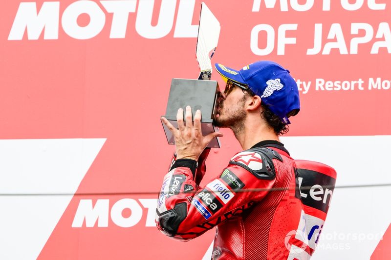 MotoGP Japanese GP: Bagnaia slashes Martin's lead with win, Acosta crashes