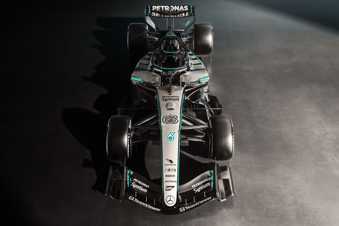 Livery Mercedes 2026, dalam foto-foto Formula 1