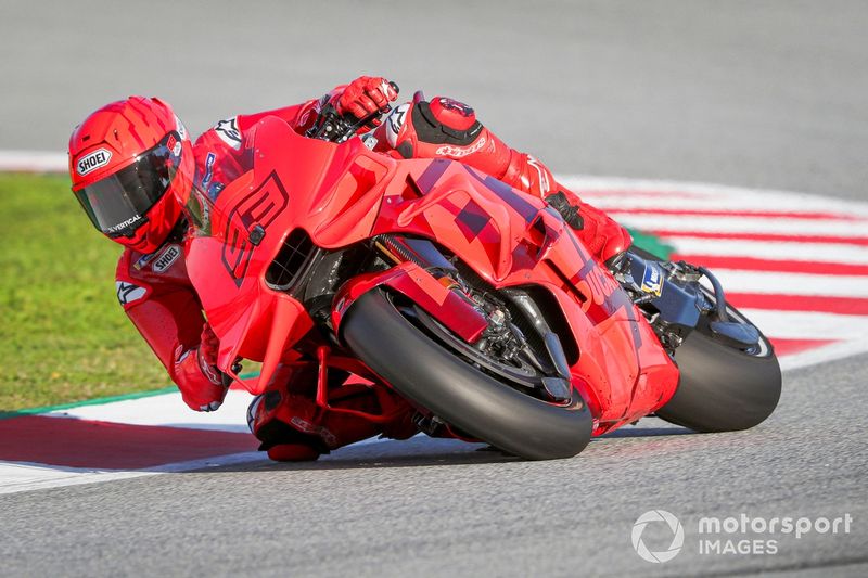 Marc Márquez a commencé ses essais avec la Ducati officielle