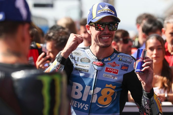 MotoGP Catalan GP: Alex Marquez takes pole with new track record, Pecco ...
