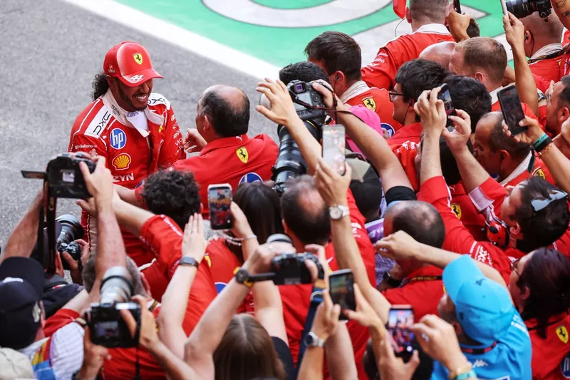 Le grand patron de Ferrari réagit à la victoire de Lewis Hamilton