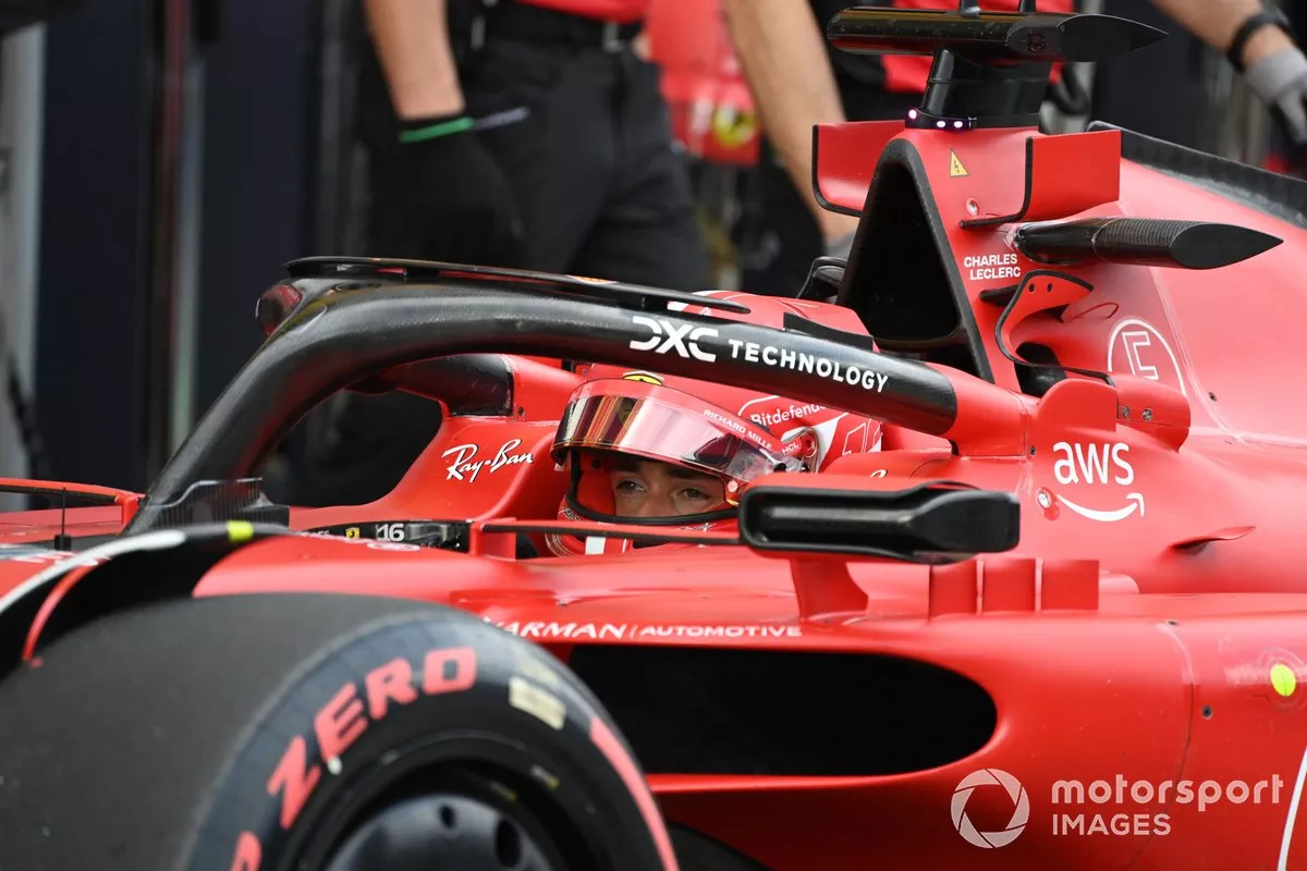 "Lack of communication" behind Charles Leclerc's penalty: team radios ...
