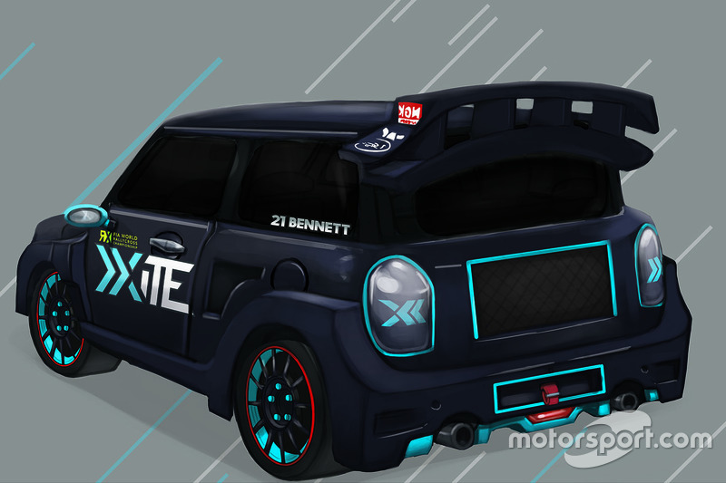 Xite Racing Mini Cooper S livery concept at Xite Racing livery concept