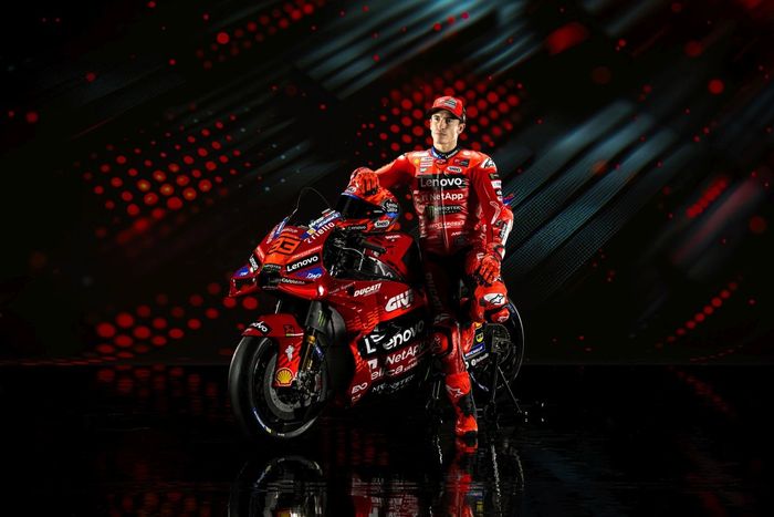 Ducati launches Bagnaia and Marquez's 2025 MotoGP bike in Italy