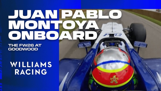 Juan Pablo Montoya retrouve la Williams FW26 - Vidéos Formule 1 ...