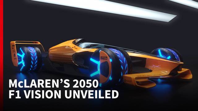 Under the (movable!) skin of McLaren's extreme F1 2050 concept ...