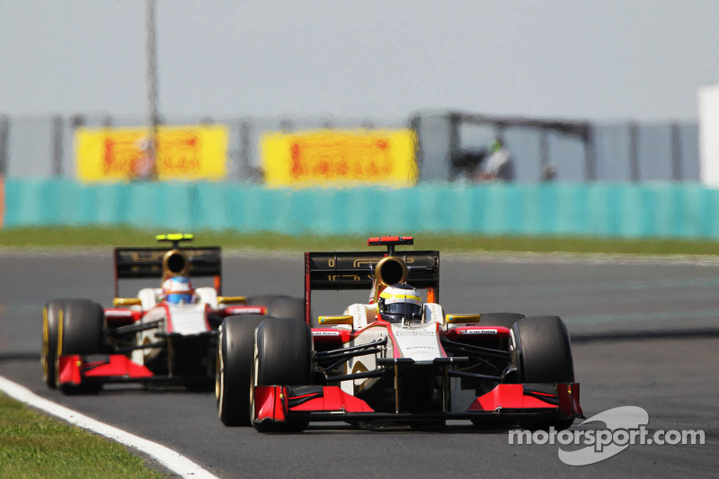 HRT leaves the Hungarian GP with mixed emotions
