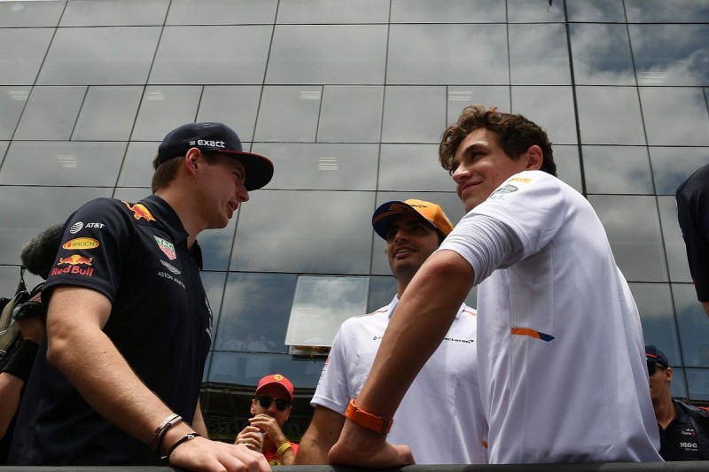 F1 stars Verstappen, Norris collide in Redline sim series opener