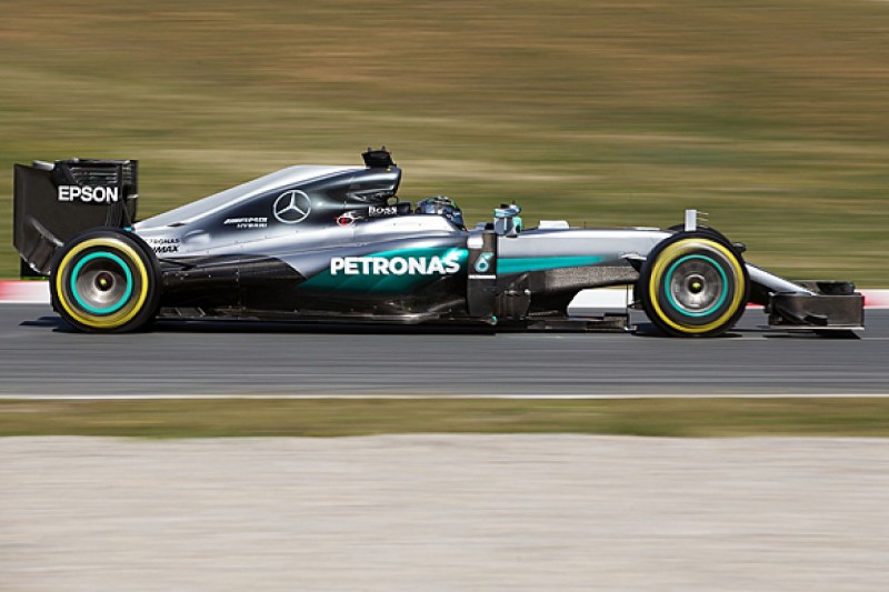 Mercedes shows qualifying pace as second Formula 1 test begins