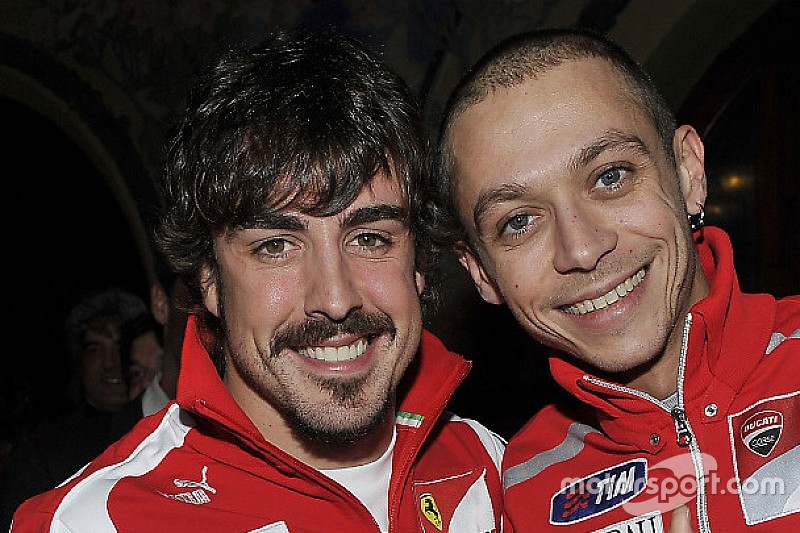 Alonso: "Rossi es una inspiración para todos nosotros"