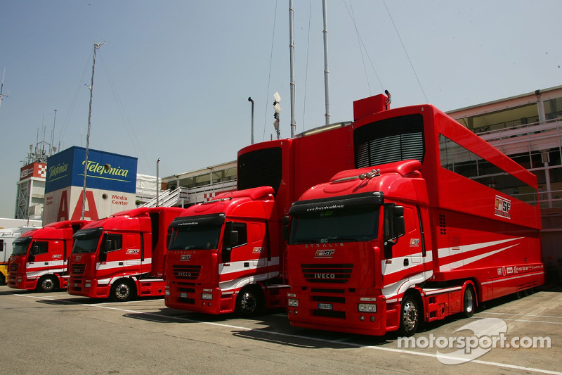 Ferrari Team Truck
