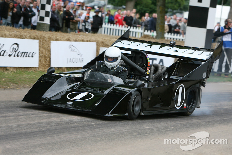 Dennis Losher, 1970 AVS Shadow Chevrolet Mk1 at Goodwood Festival of Speed